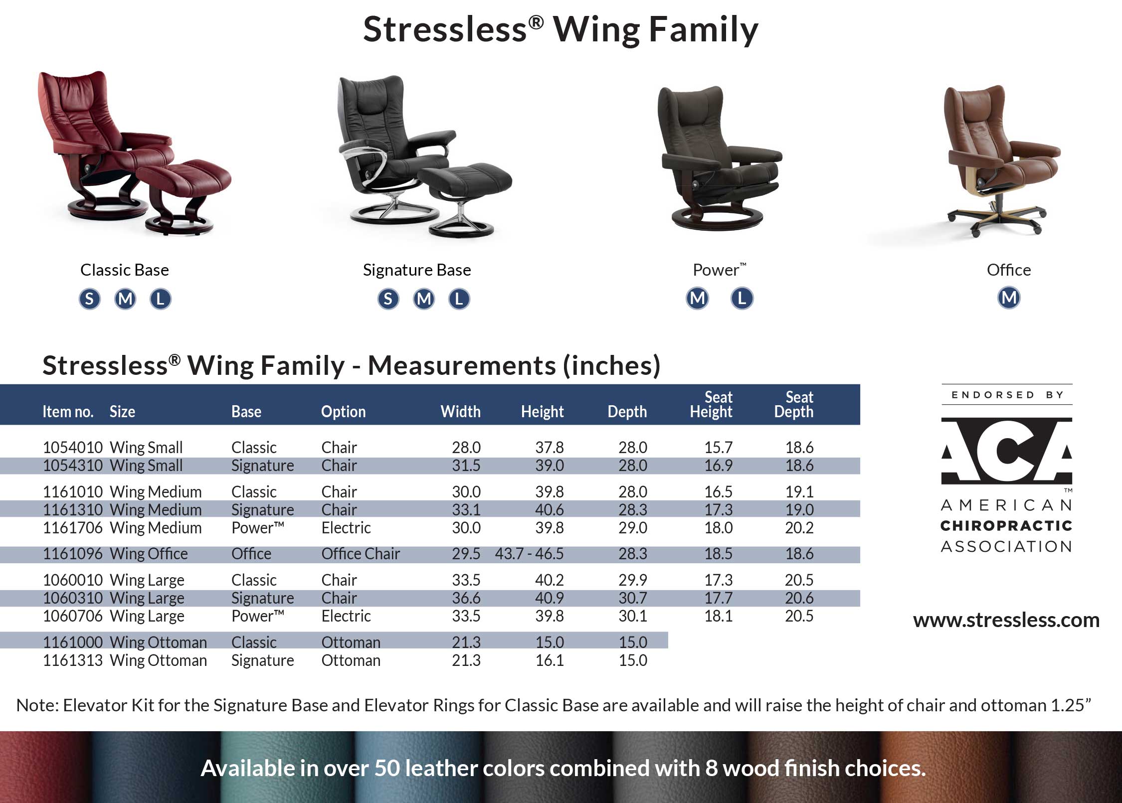 Stressless Wing - Ironhorse Home Furnishings