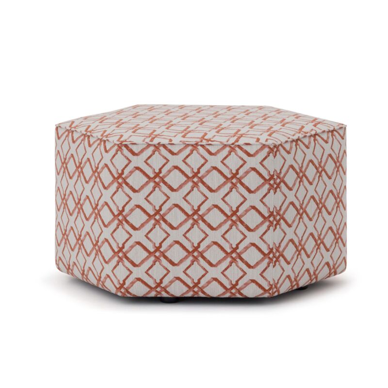 Mingle Hexagon Medium Ottoman - Ironhorse Home Furnishings in Benicia ...