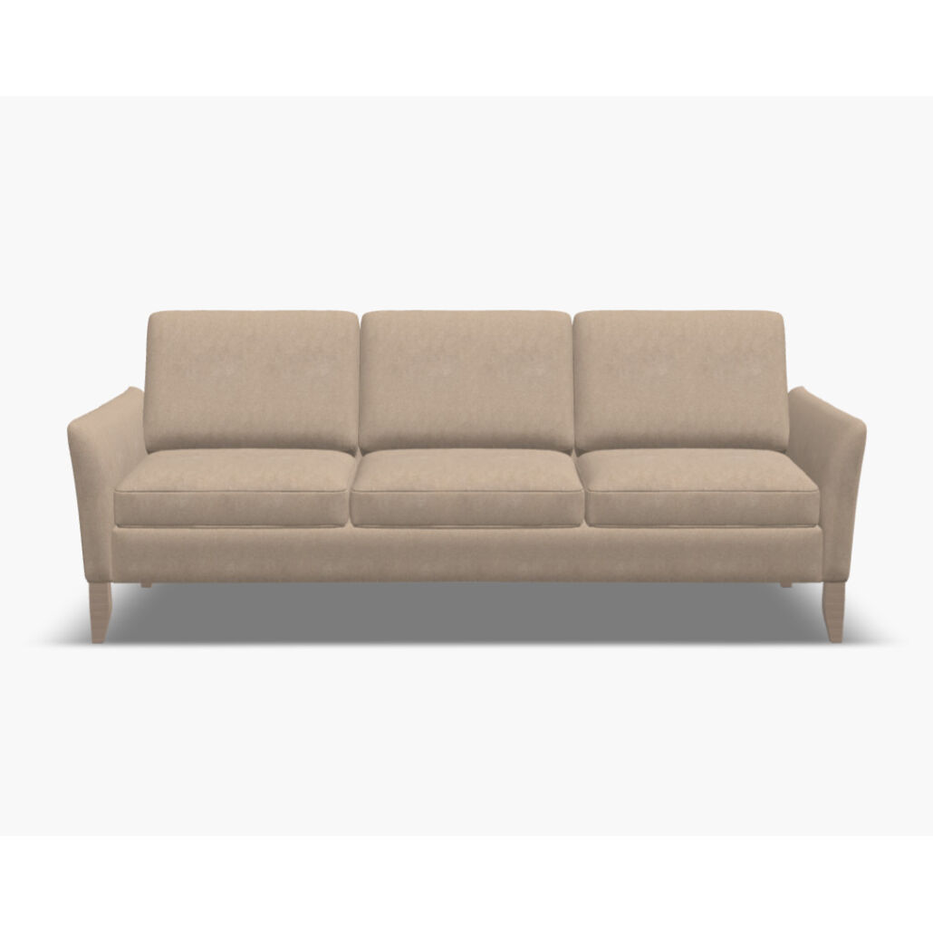 Soren Flair Arm Sofa in Reserve Leather - Ironhorse Home Furnishings in ...